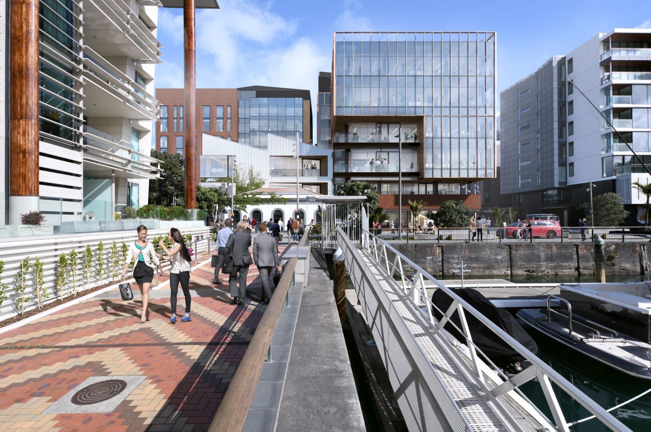 Take a look at the next stage of changes underway in Wynyard Quarter ...